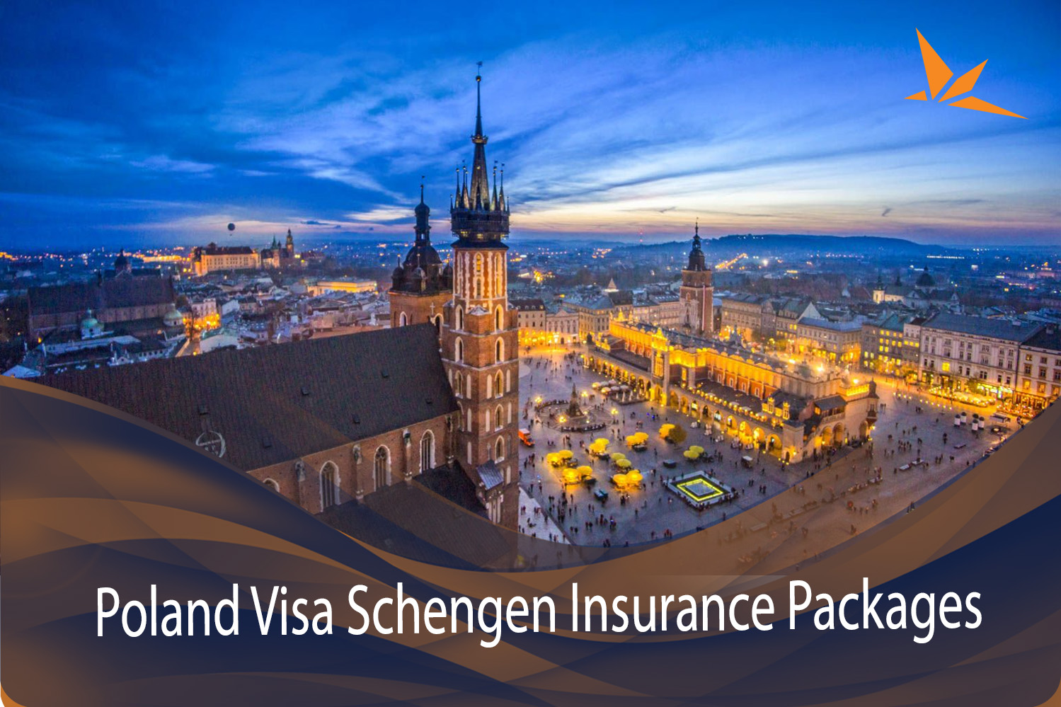 Poland Visa travel Insurance book online for Schengen area.